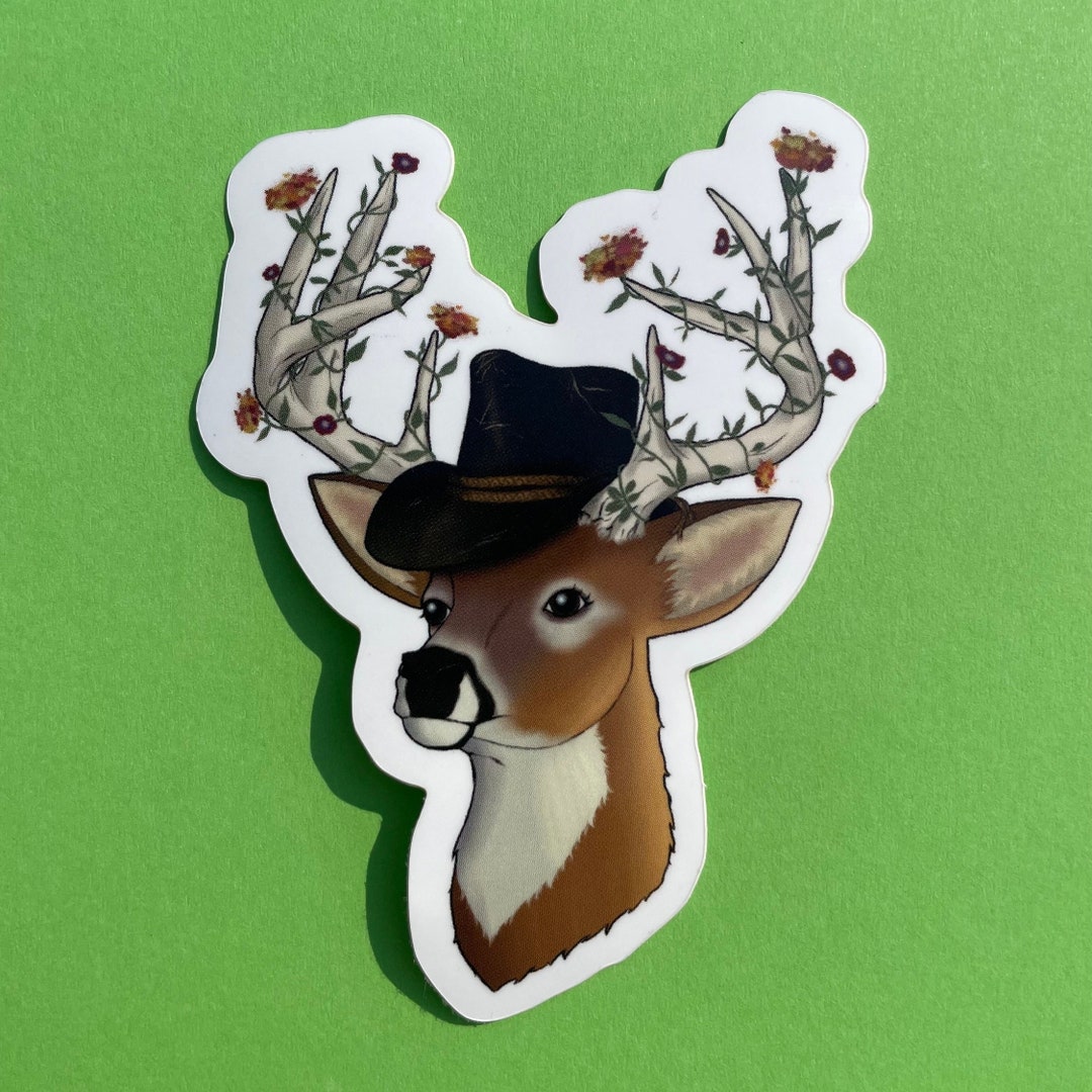 Arthur Morgan Deer Vinyl Sticker RDR2 - Etsy