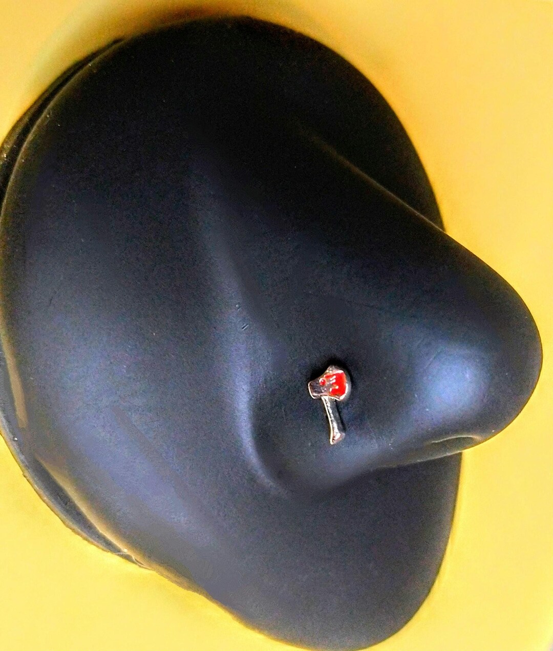 Bloody Babe Hatchet Nose Bone Stud - Etsy