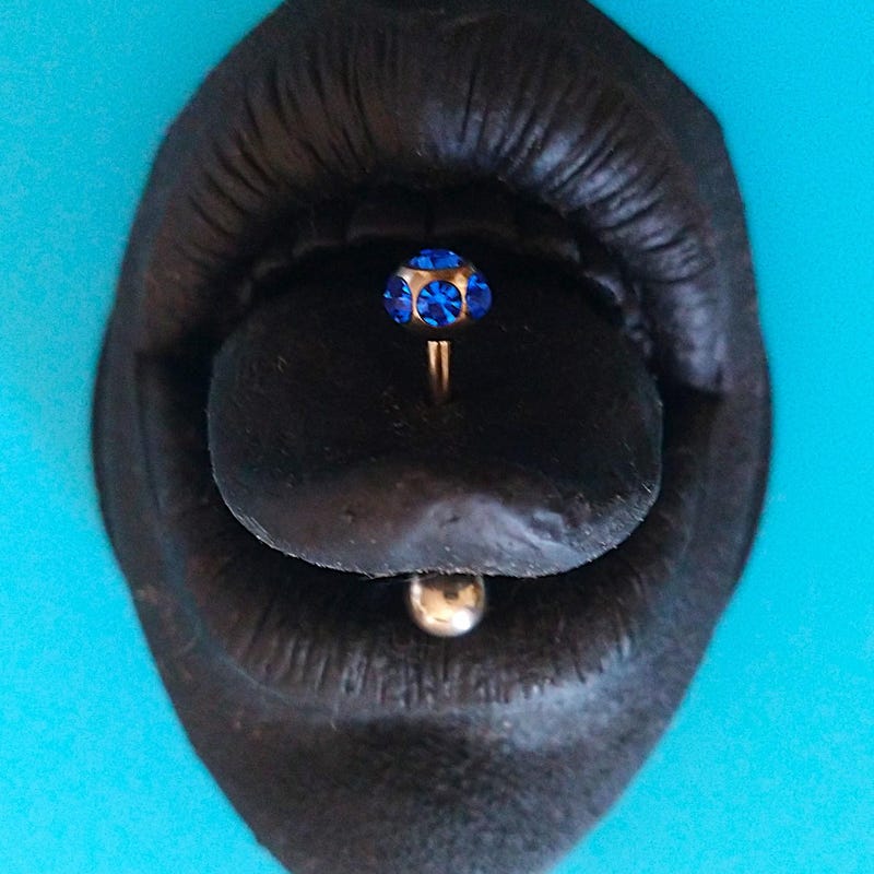 Tongue Ring - Etsy