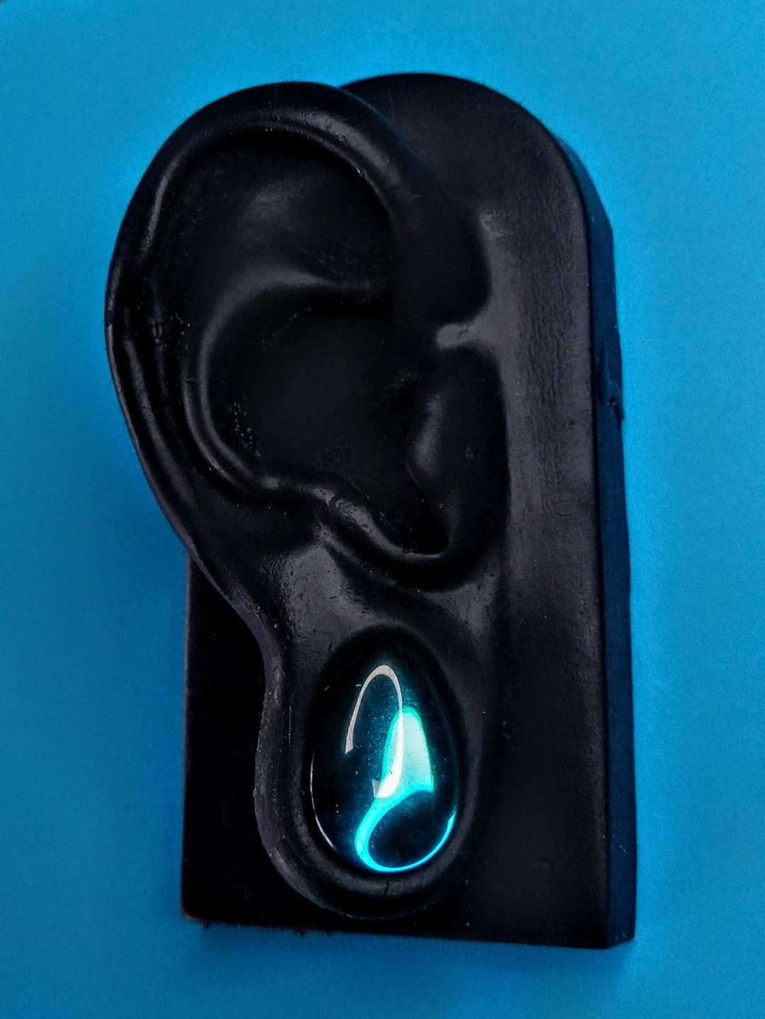 Siren Tears Double Flared Glass Plug Pair - Etsy