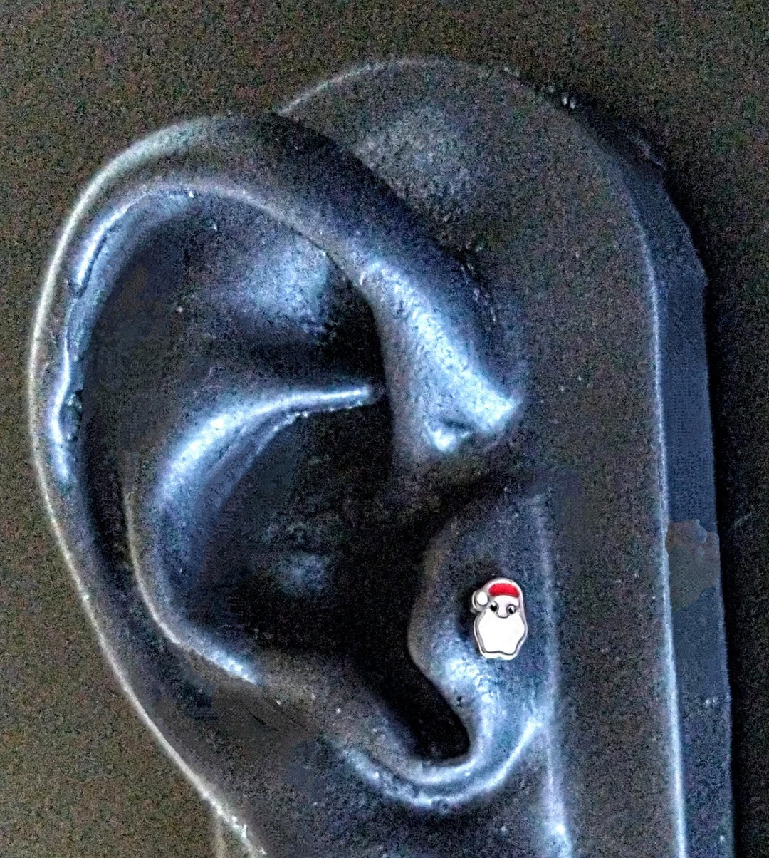 Festive Bright Eyed Santa Claus Christmas Holiday Multi-use Piercing ...