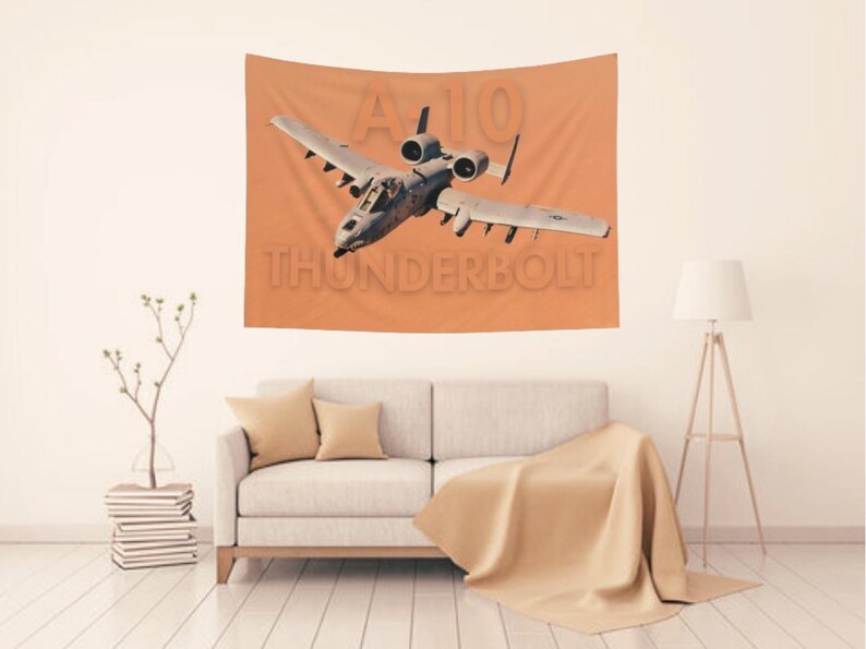 A-10 Thunderbolt Wall Art, Wall Tapestries, Aviation Pilot Gift ...
