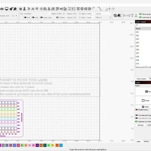 Laser Power Scale Test Pattern File for Lightburn - Test Your Laser's ...