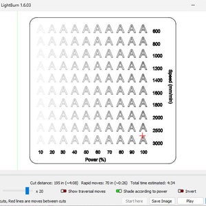 Grayscale Fill & Font Test Lightburn Files - Combine and Save! Laser ...