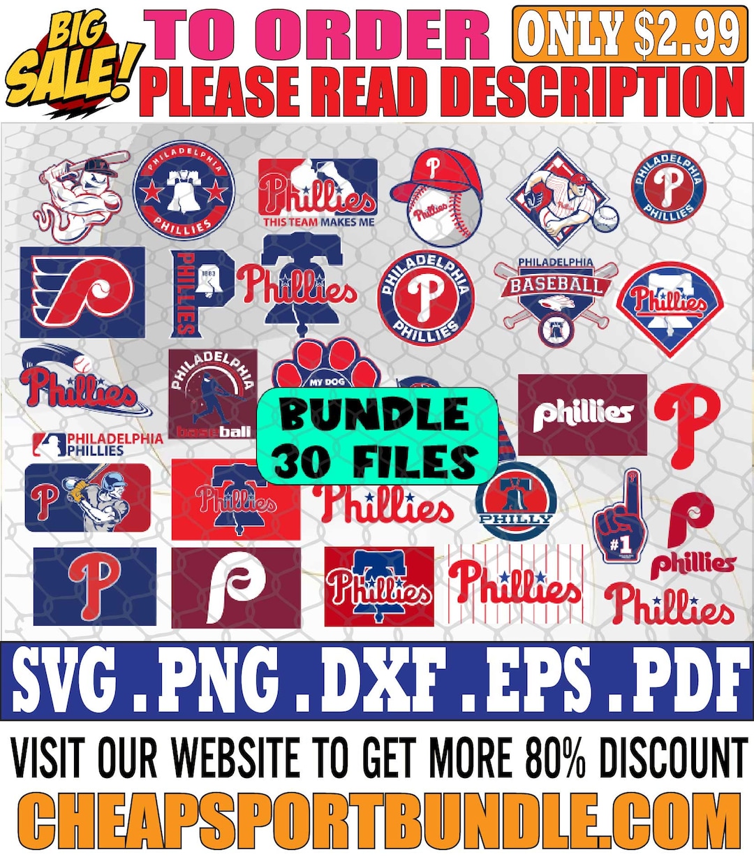 Philadelphia-phillies Baseball Team Svg Philadelphia-phillies - Etsy