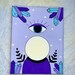 Crystal Ball Third Eye 11x14 Acrylic Canvas Painting - Etsy