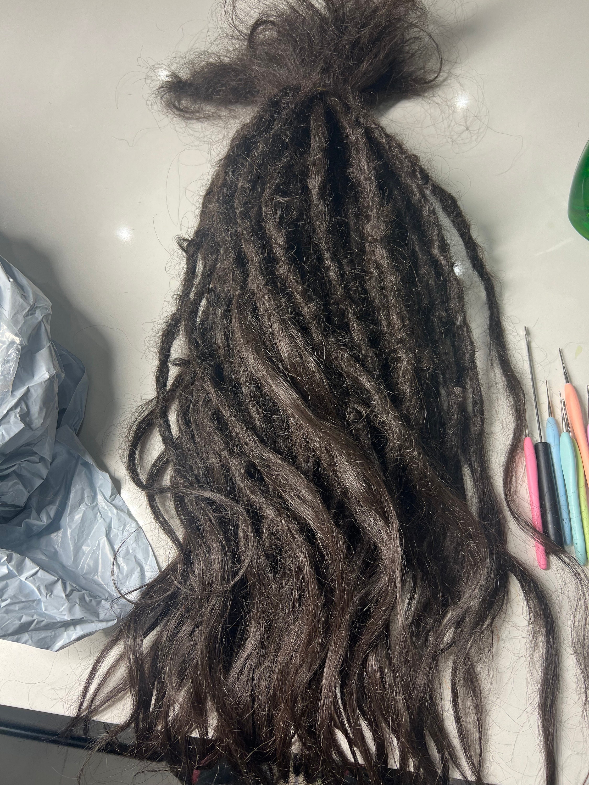 Lisa Wave Faux Locs Temporary Synthetic 60-75 Loc Count - Etsy