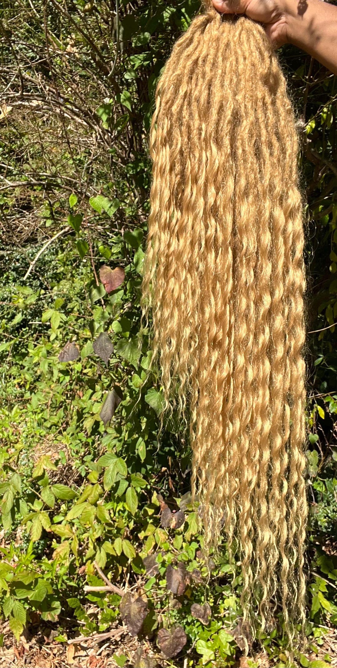 Goldie Locs Ocean Wave Faux Locs Temporary Lisa Boho Goddess Synthetic ...