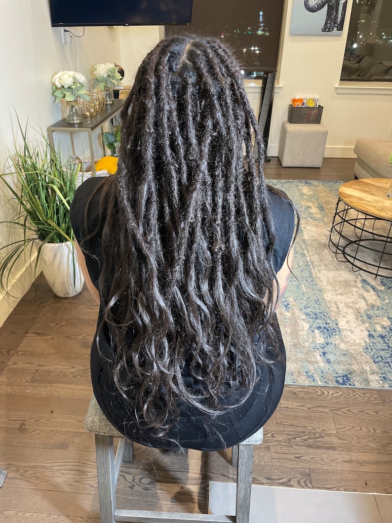 Lisa Wave Faux Locs Temporary Synthetic 60-75 Loc Count - Etsy