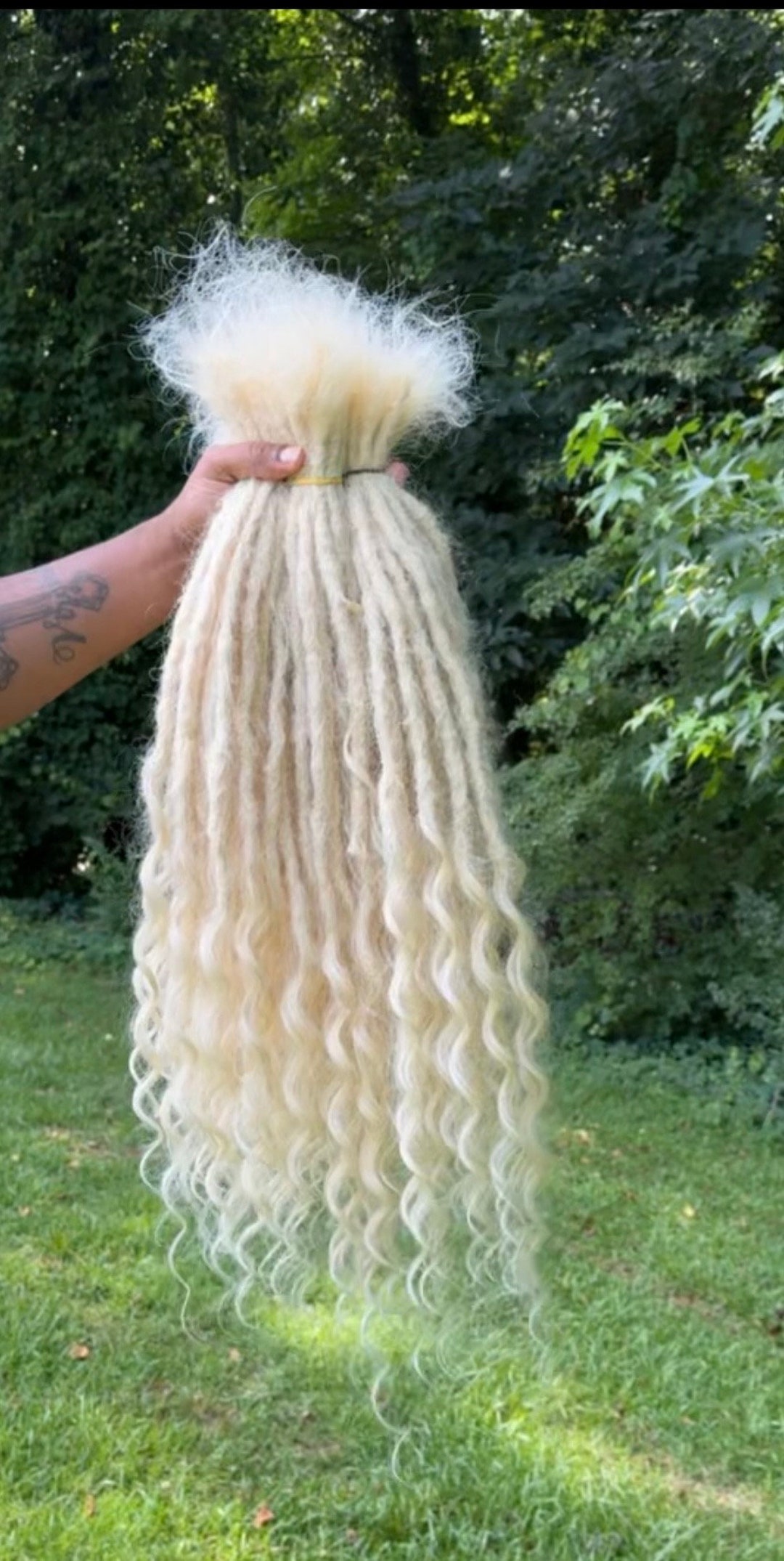 613 Spanish Wave Faux Locs (wavy Curly) Temporary Lisa Boho Goddess ...