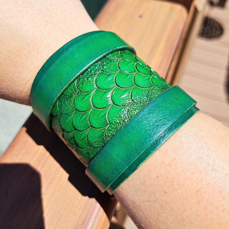 Dragon Scale Cuff Etsy