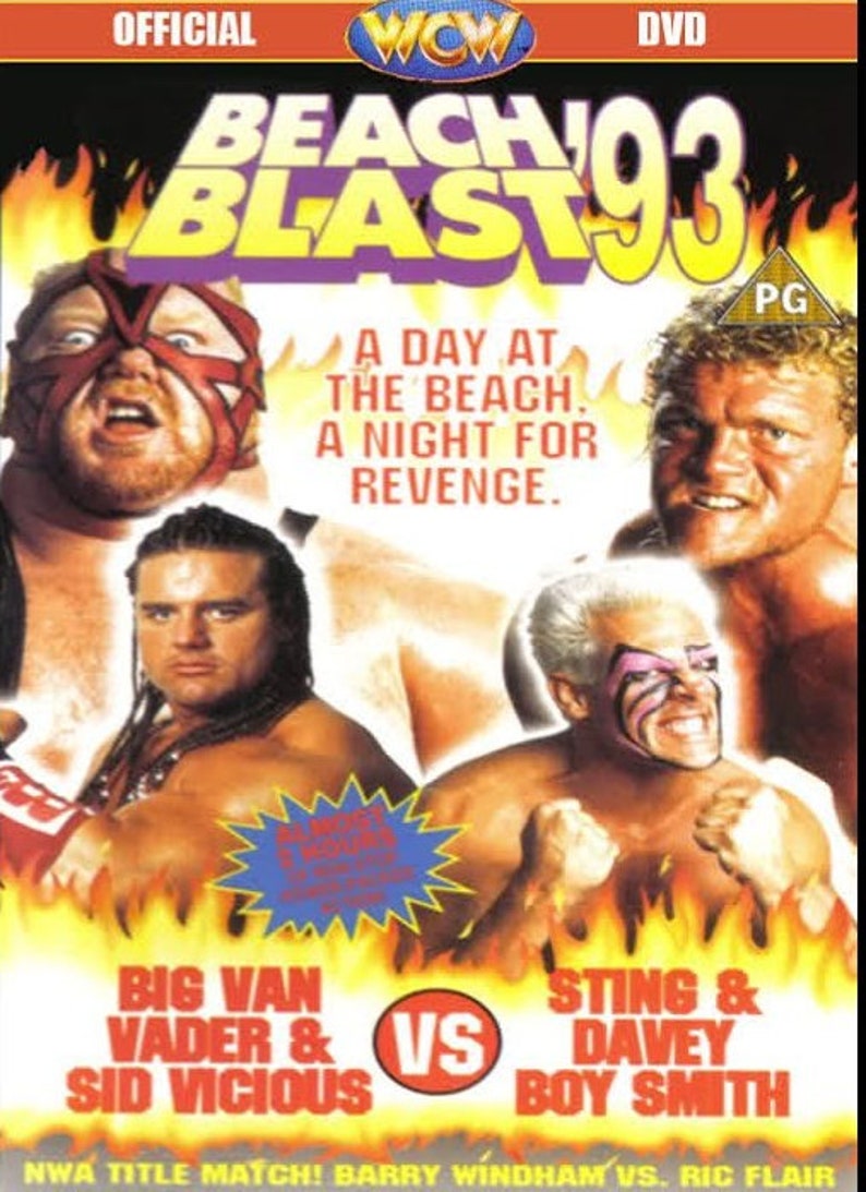 WCW Beach Blast 1993 - Etsy