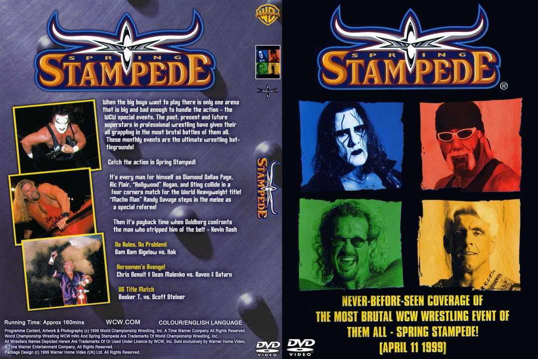 WCW Spring Stampede 1999 - Etsy