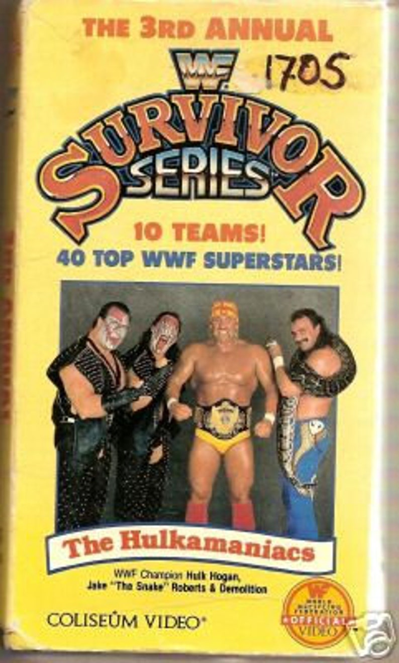 WWF Survivor Series 1989 - Etsy