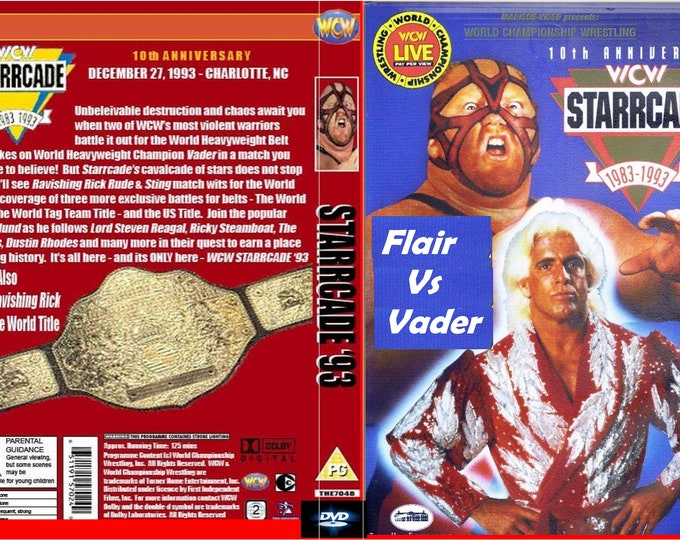WCW Starrcade 1993: Tenth Anniversary - Etsy