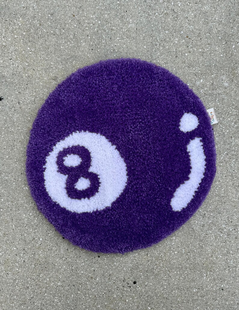 Magic 8 Ball, Rug, Wall Decor - Etsy