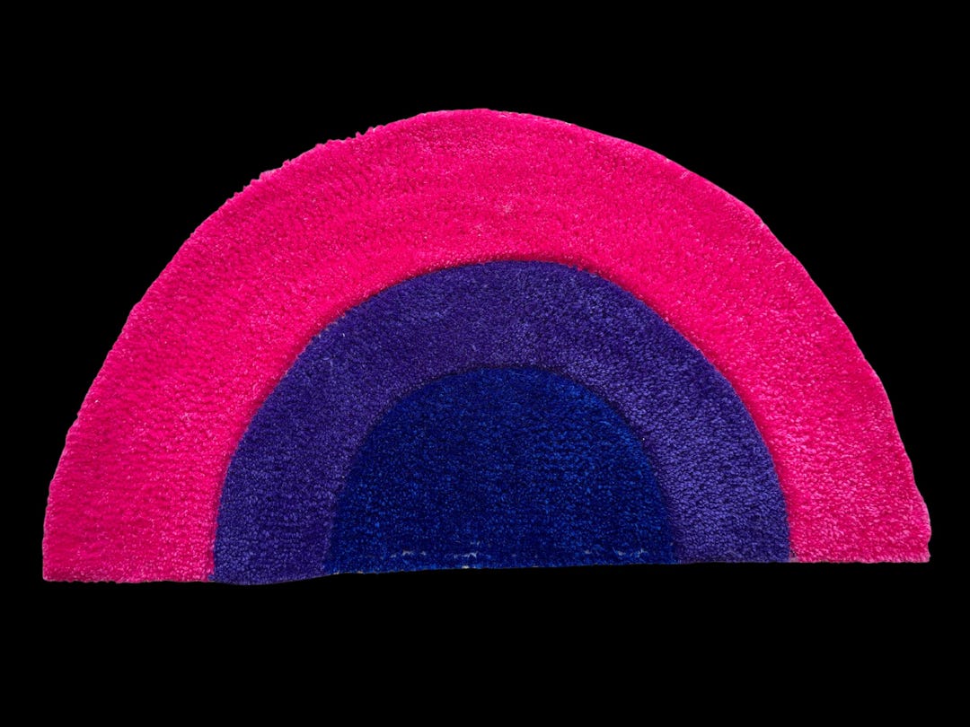 Bisexual, Pride, Rug, Rainbow - Etsy