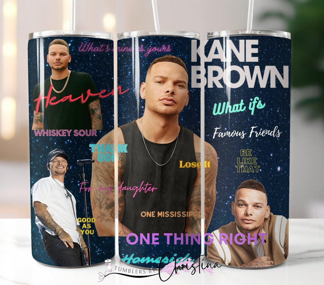 Kane Brown 20oz Tumbler/ *PNG* - Etsy