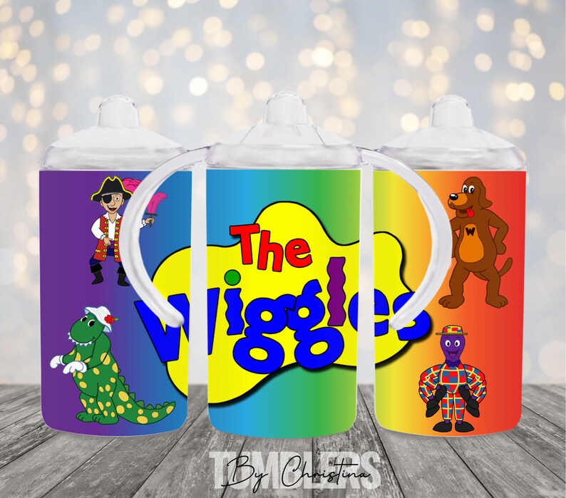 The Wiggles / 12oz Sippy Cup / *PNG* - Etsy