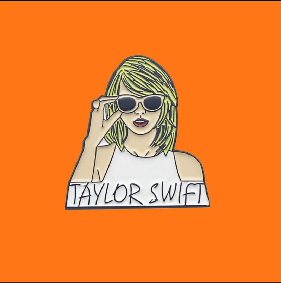 Taylor Swift Pin, Cute Pins, Enamel Pin Swiftie Merch Eras Tour TTPD ...