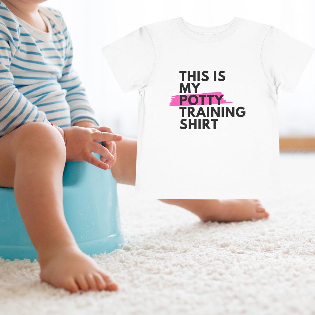 Potty Training Toddler Short Sleeve Tee, Event Potty Shirt, Kid's ...
