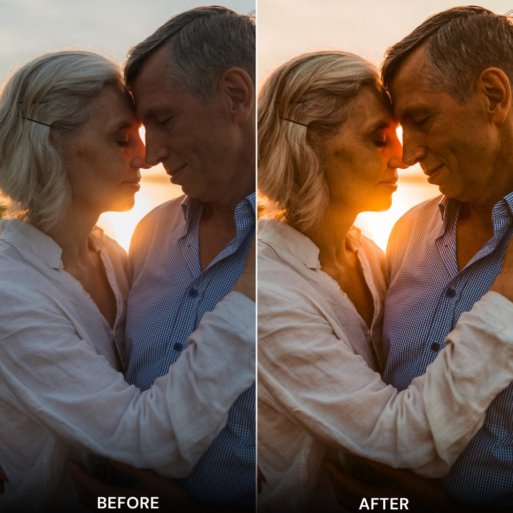 Golden Hour Lightroom Preset Filters Enhance Your Photos With Warm ...