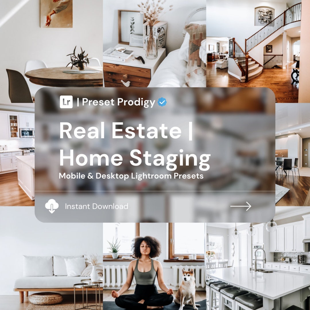 Real Estate and Home Staging Presets Cozy Home Presets for Real Estate ...