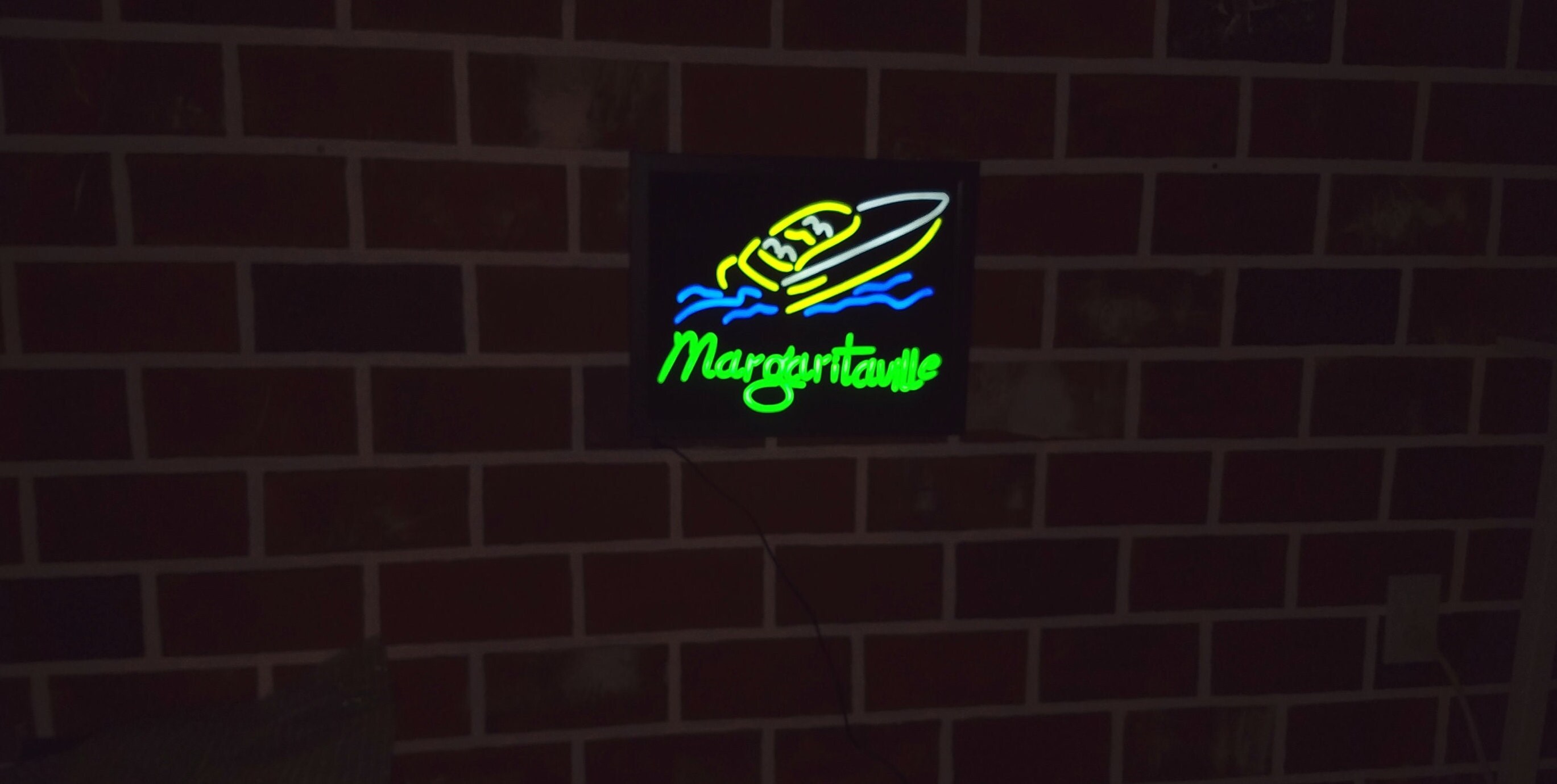 Margaritaville Speedboat LED Neon Sign 15"x12" (available in Multiple ...