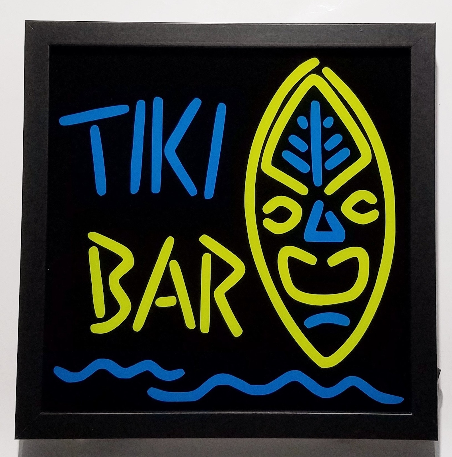 Tiki Bar Totem Pole LED Neon Sign, Game Room 13x13 3 Options Available ...