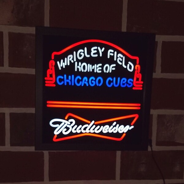 Chicago Cubs Neon Sign - Etsy