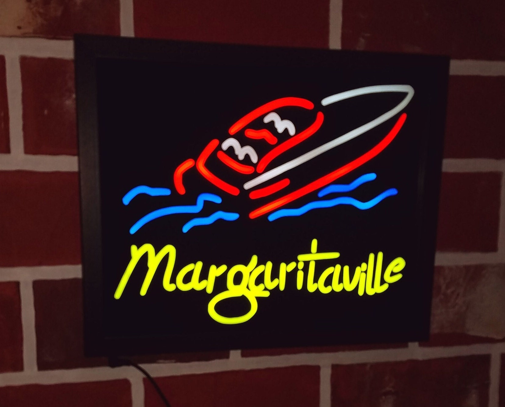 Margaritaville Speedboat LED Neon Sign 15"x12" (available in Multiple ...