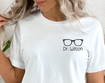 Stay Glassy Eyeglasses T-shirt Optometrist, Optician, Ophthalmologist ...