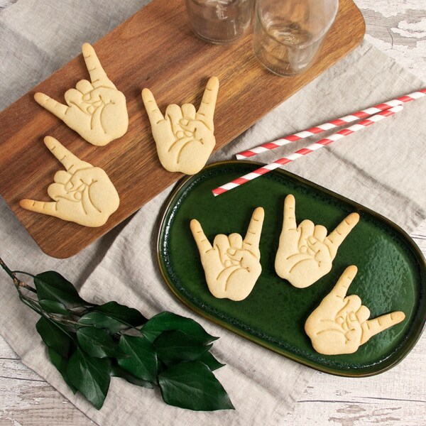 Finger Cookie Cutter - Etsy