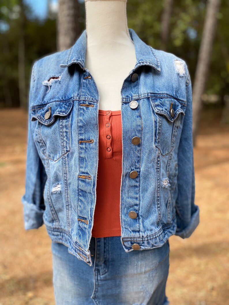 Upcycled Baseball Inspired Denim Jacket Houston Astros Inspired Denim ...