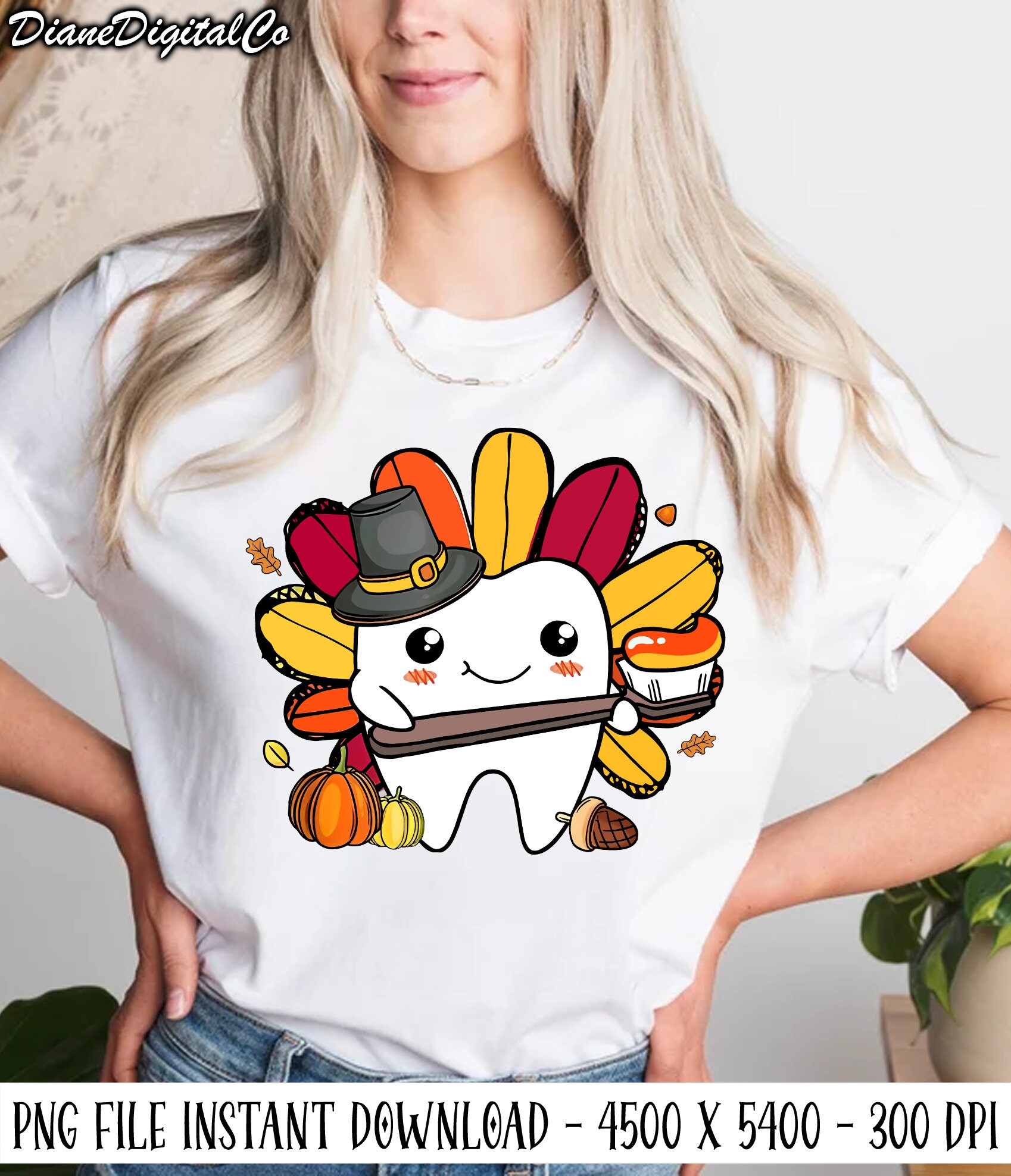 Dentist Thanksgiving Png Fall Dental Squad Png Thanksgiving - Etsy