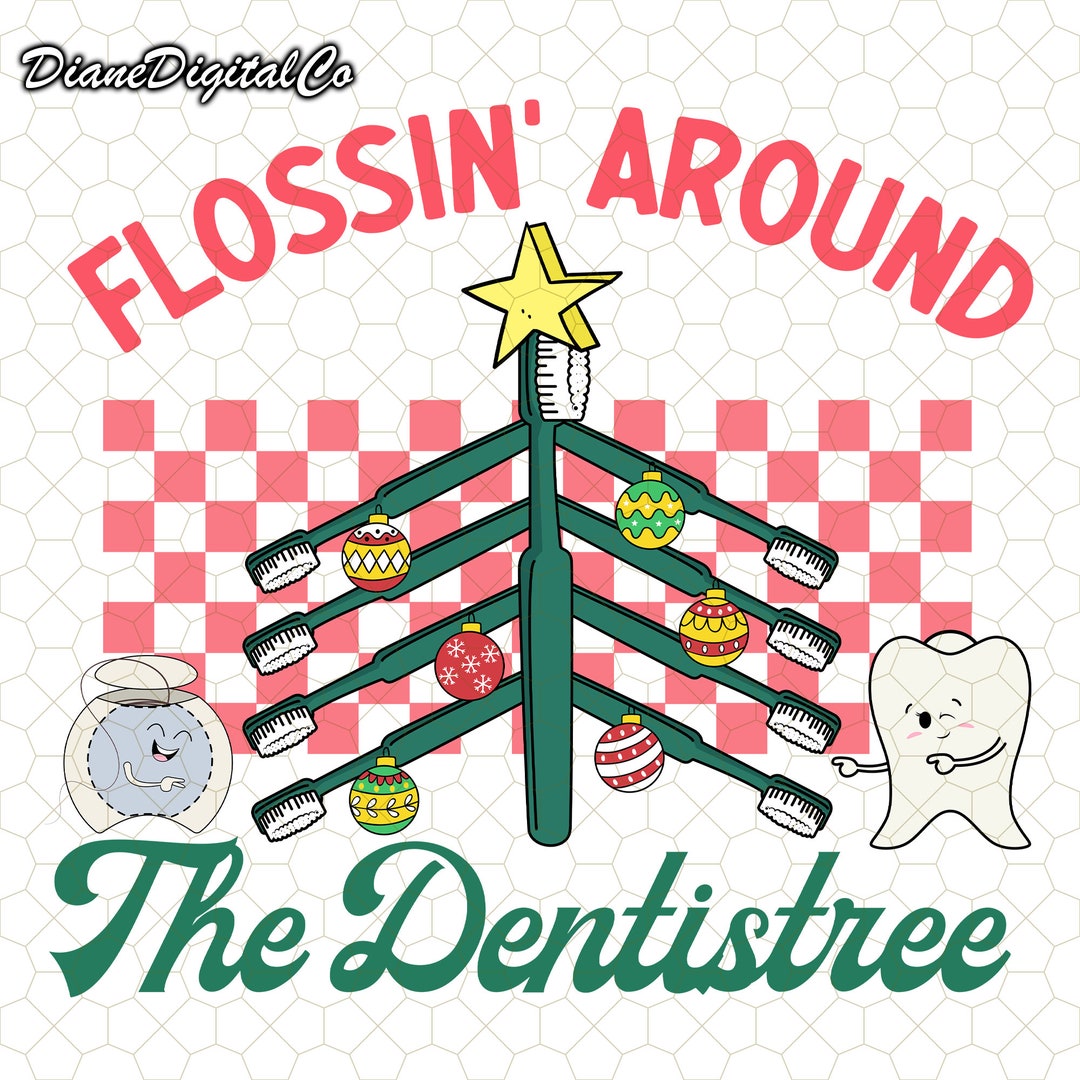 Dental Christmas Png, Dental Office Holiday Png, Christmas Dental ...
