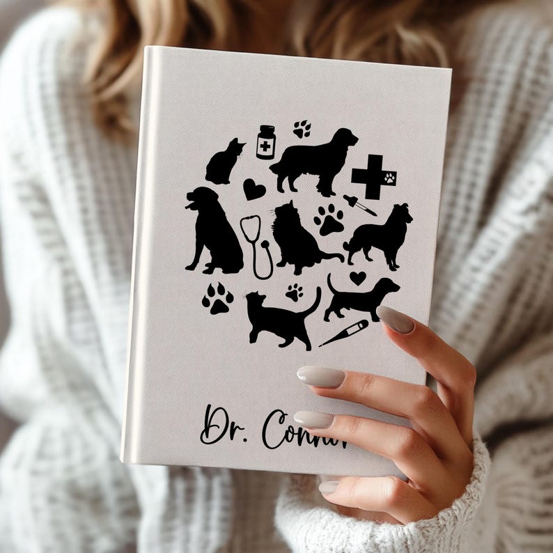 Personalized Veterinarian Notebook Gift, Vet Tech Soap Notes, Future ...