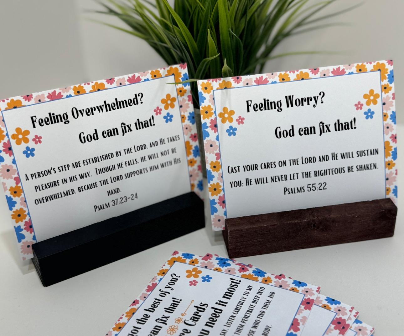 Scripture Cards for Self Care Motivation Cards for Encouragement for ...