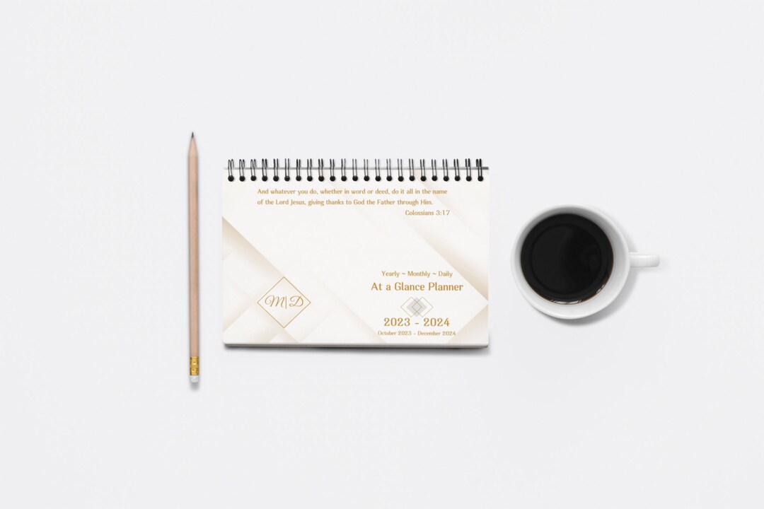 Personalized Yearly Planner for Spiritual Growth Religious Schedule for ...