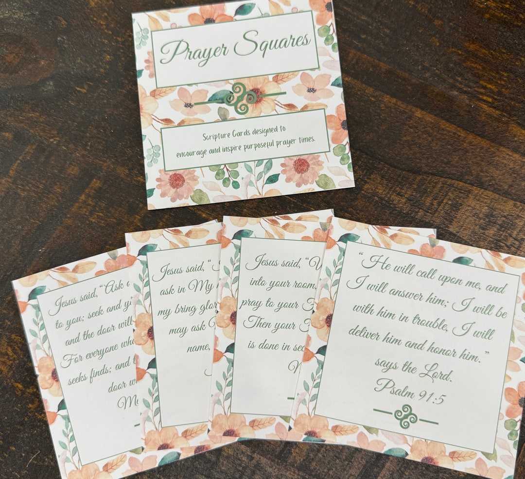 Scripture Cards for Gift Bible Verse Cards for Inspiration Cards for ...