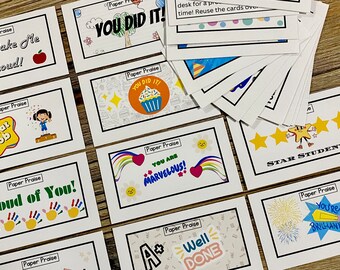 Printable Teacher Shout Out Cards Recognition Cards Good - Etsy