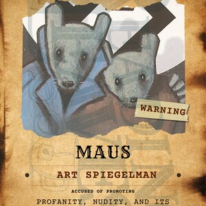 Maus by Art Spiegelman Wanted Poster PDF & PNG - Etsy