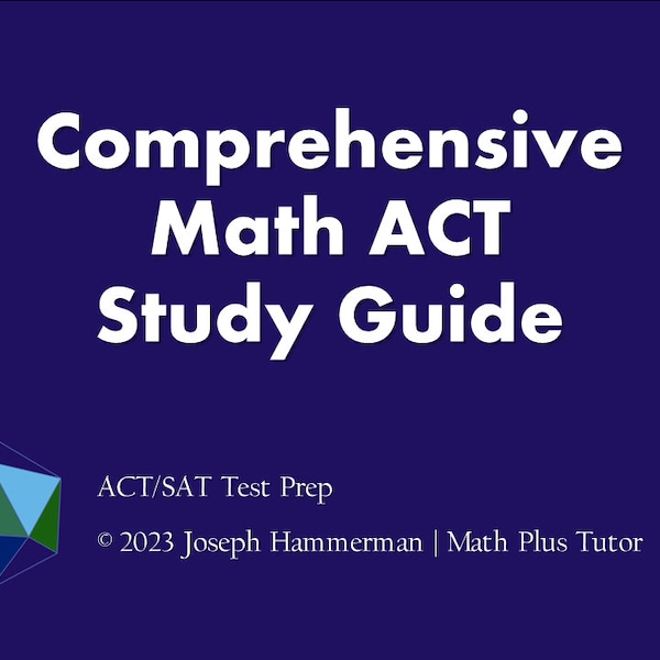 SAT Math Formula Sheet & Key Tips - Etsy