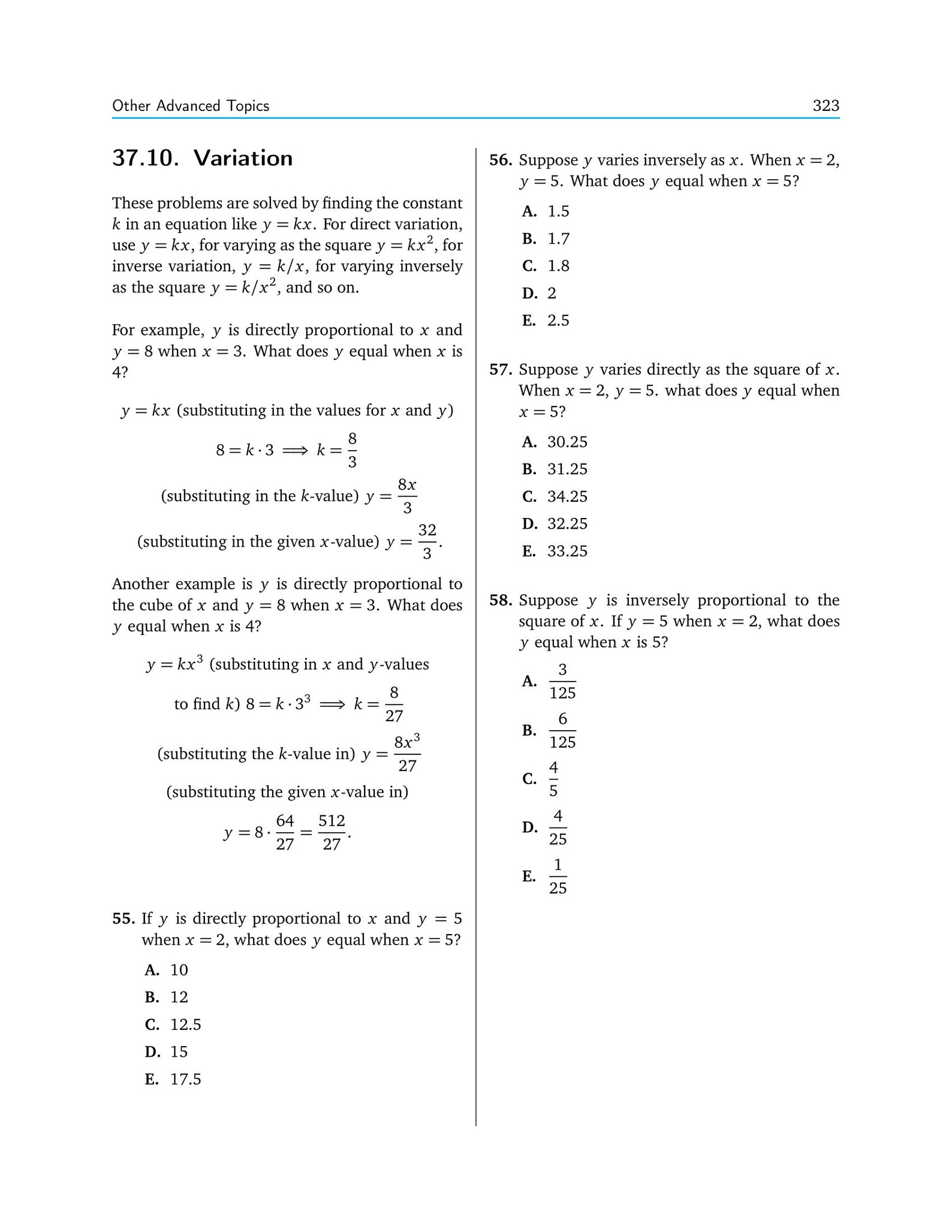 Advanced Math ACT: A Must Have If Going for 30+ (the Most Advanced ...