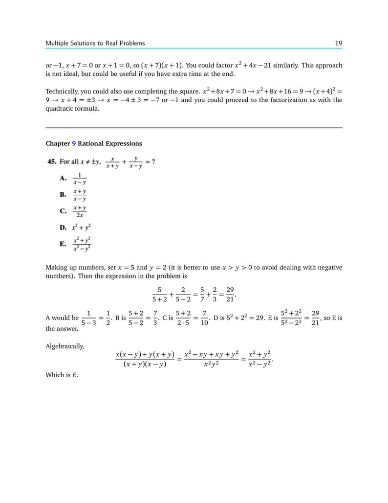 Advanced Math ACT: A Must Have If Going for 30+ (the Most Advanced ...