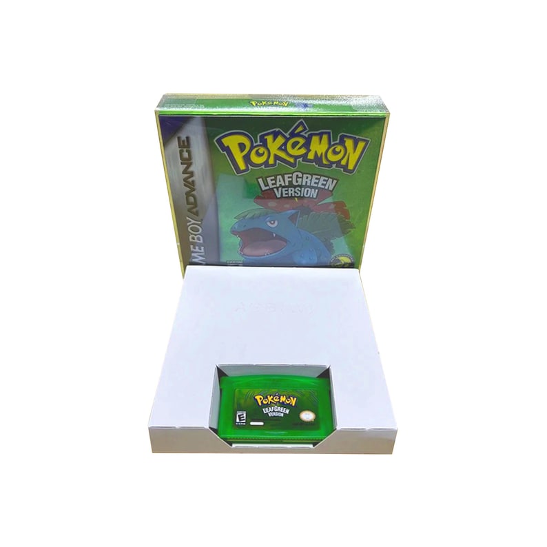 GBA Boxed Vintage Game Pokemon Leaf Green Version Gameboy - Etsy