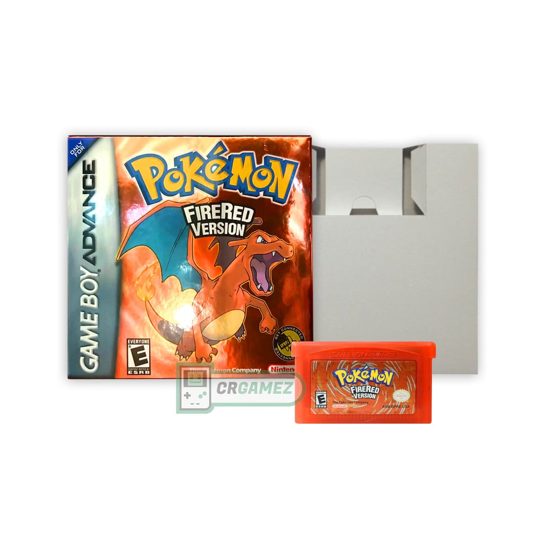 GBA Boxed Vintage Game Pokemon Fire Red Version Gameboy - Etsy