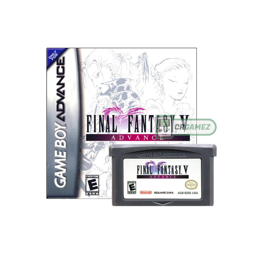 GBA Vintage Game Final Fantasy V 5 Advance FF5 for Gameboy - Etsy