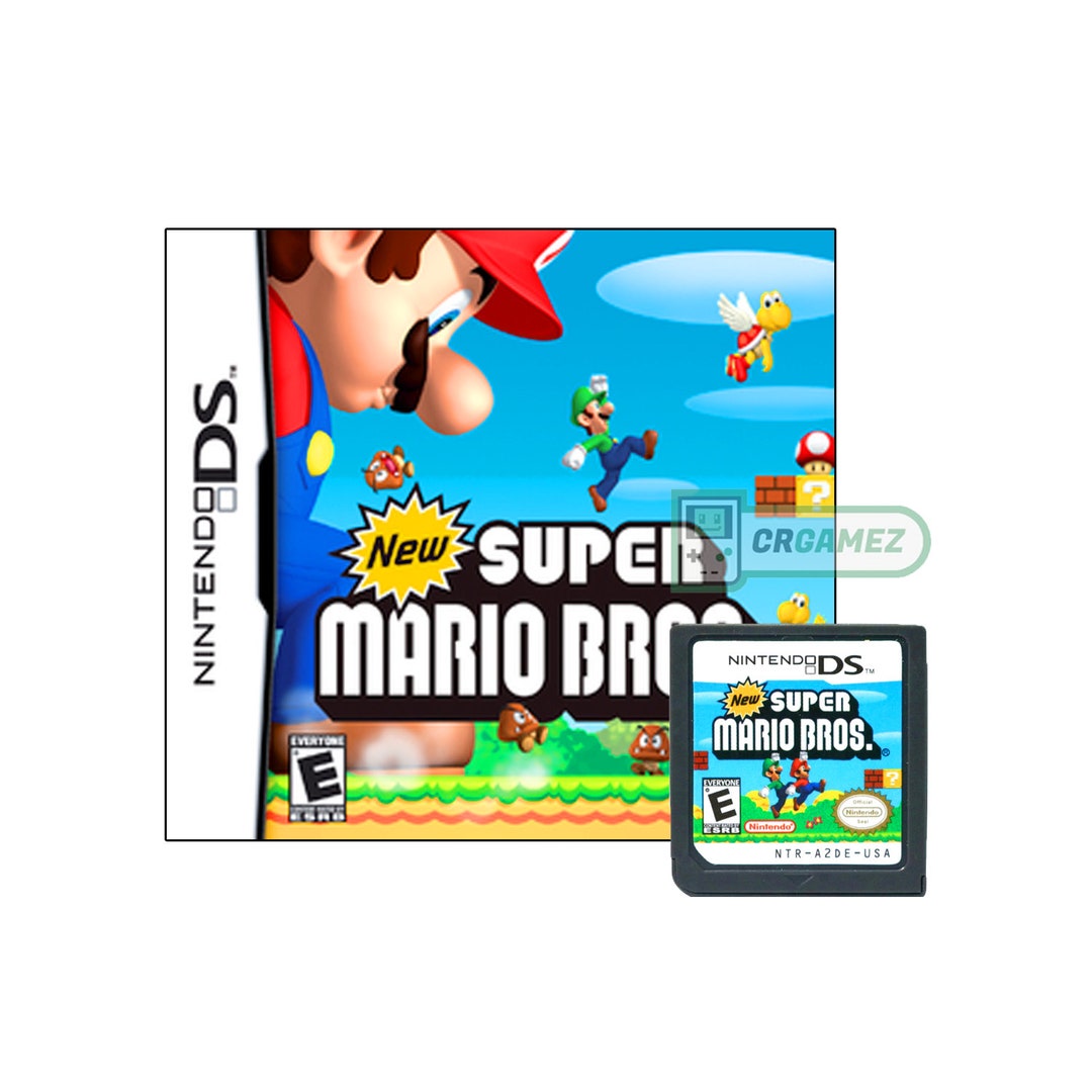 NDS Vintage Game New Super Mario Bros. Nintendo DS Cartridge - Etsy