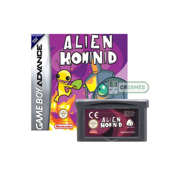 Alien Hominid Game Boy Advance - Etsy